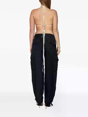 ROOM76 Embellished Butterfly Crop Top