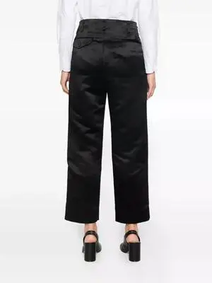 Comme Des Garçons Cropped Tailored Trousers