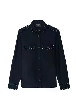 Zadig&Voltaire Stud-embellished Shirt - Black