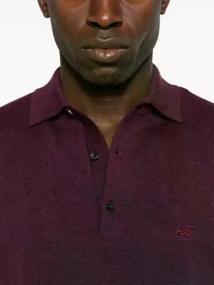 Etro Embroidered-logo Polo Shirt