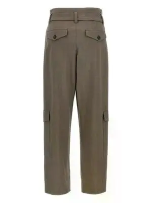 Brunello Cucinelli Belted Cargo Trousers