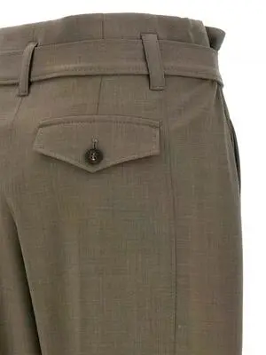 Brunello Cucinelli Belted Cargo Trousers