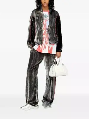 DIESEL® G-riffin Zip-up Puffer Jacket - Silver