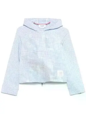 Thom Browne Gingham Tweed Jacket