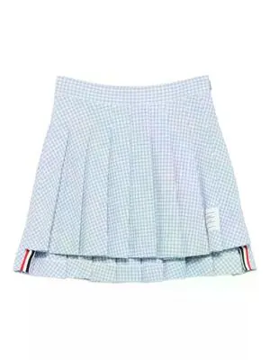 Plain Checks Skirts