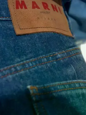 Marni Logo-patch Jeans