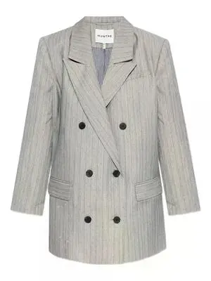 Munthe Double-breasted Pinstripe Blazer