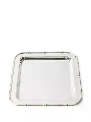 Ralph Lauren Brittingham Rectangular Tray - Silver