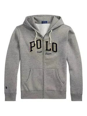 Polo Ralph Lauren Logo-patch Zip-up Hoodie