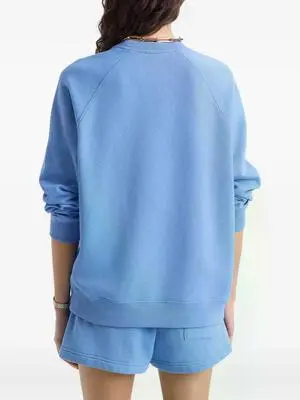 SPORTY & RICH Juniper Raglan-sleeve Sweatshirt