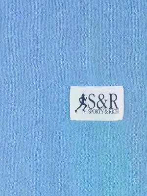 SPORTY & RICH Juniper Raglan-sleeve Sweatshirt