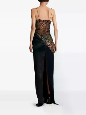 Balmain Lace Embellished Gown