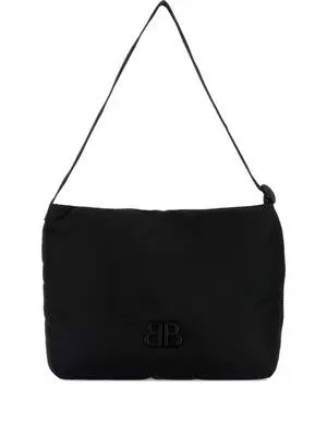 Balenciaga Monaco Padded Shoulder Bag - Black
