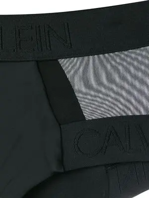 Calvin Klein Sheer Panel Bikini Bottoms