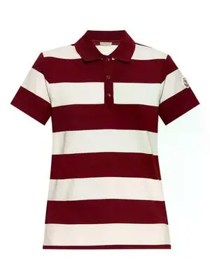 Moncler Striped Polo Shirt