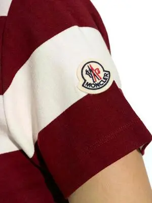 Moncler Striped Polo Shirt