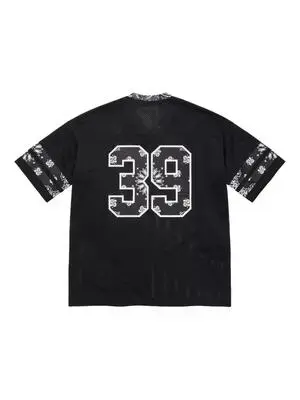 Supreme Bandana Football T-shirt - Black