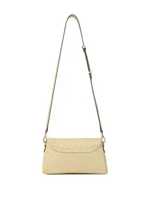 JIMMY CHOO Avenue Curve Quilted Shoulder Bag - Neutrals