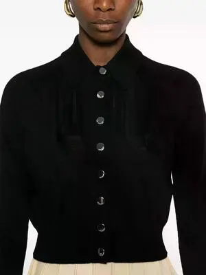 Sportmax Virgin-wool Cardigan - Black
