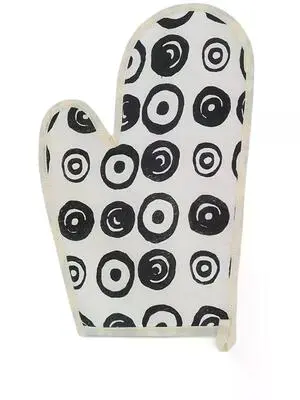 10 CORSO COMO Circles-print Linen Oven Glove