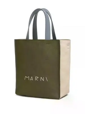 Marni Leather Mini Bag - Green