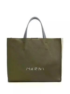 Marni Leather Museo Soft Tote Bag