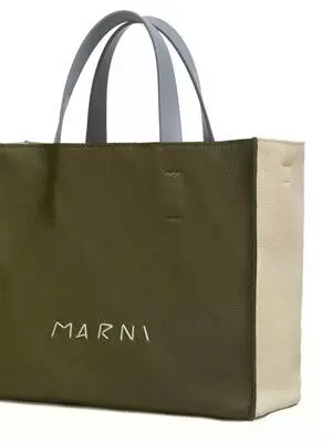 Marni Leather Museo Soft Tote Bag