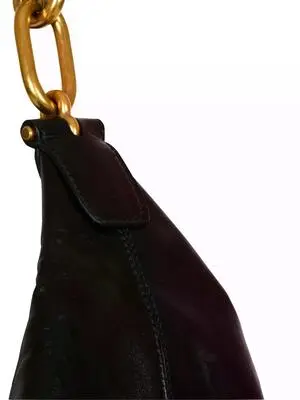 Balmain Foldover Shoulder Bag