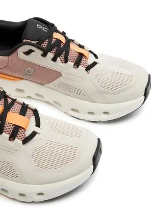 On Cloud Runner 2 Panelled Knit Sneakers - Orange
