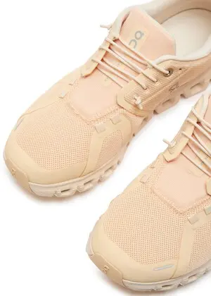 On Cloud 6 Panelled Mesh Sneakers - Beige