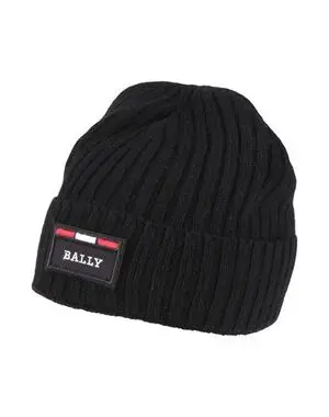 Bally Wool-blend Beanie - Black