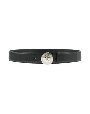 Versace VERSACE Calfskin Belt Black