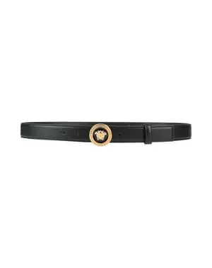 Versace Calfskin Belt - Black