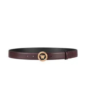 Versace Calfskin Belt - Red