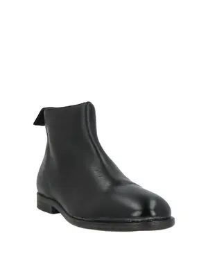 Moma Leather Ankle Boots - Black