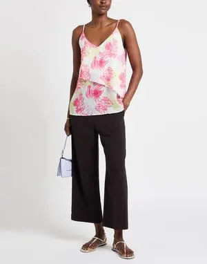 Armani Exchange Crepe Sleeveless Top - Pink