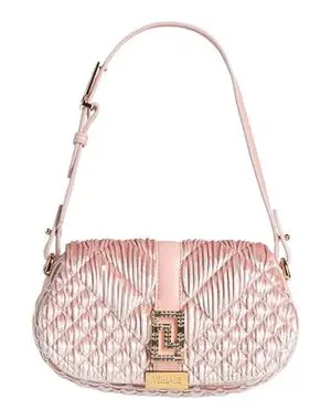 Versace Flap Bag With Appliqués - Pink