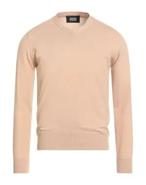 Alpha Studio V Neck Sweaters For Men