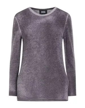 Alpha Studio Sweater In Baby Alpaca Wool Blend