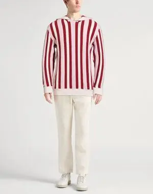 DANIELE FIESOLI Striped Merino Wool Cashmere Knit Sweater
