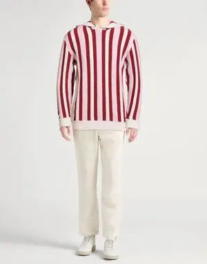 DANIELE FIESOLI Striped Merino Wool Cashmere Knit Sweater