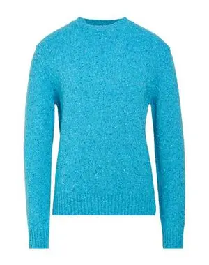 DANIELE FIESOLI Sweater In Virgin Wool And Polyamide - Blue