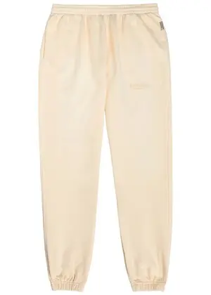 REPRESENT Owners Club Logo-print Cotton Sweatpants - Cream
