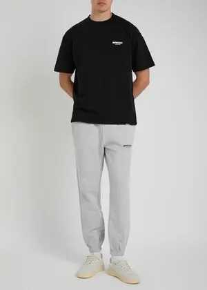 REPRESENT Owners Club Logo-print Cotton Sweatpants - Grey