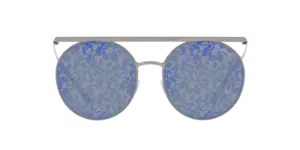 Giorgio Armani Round Frame Sunglasses