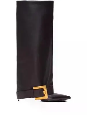 Balmain 75mm Anthem Boots - Black