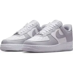 Nike Air Force 1 '07 Se Basketball Sneakers - White/wolf Grey/silver