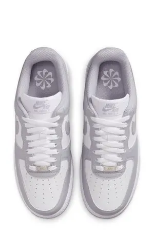 Nike Air Force 1 '07 Se Basketball Sneakers - White/wolf Grey/silver