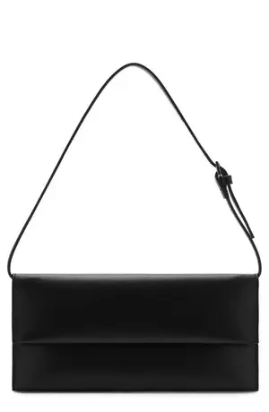 MANGO Faux Leather Shoulder Bag