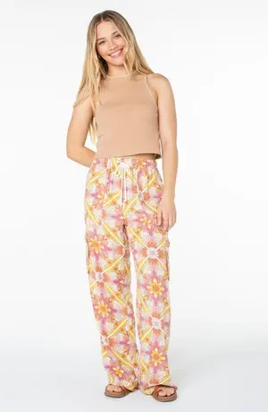 Roxy Floral Cargo Pants